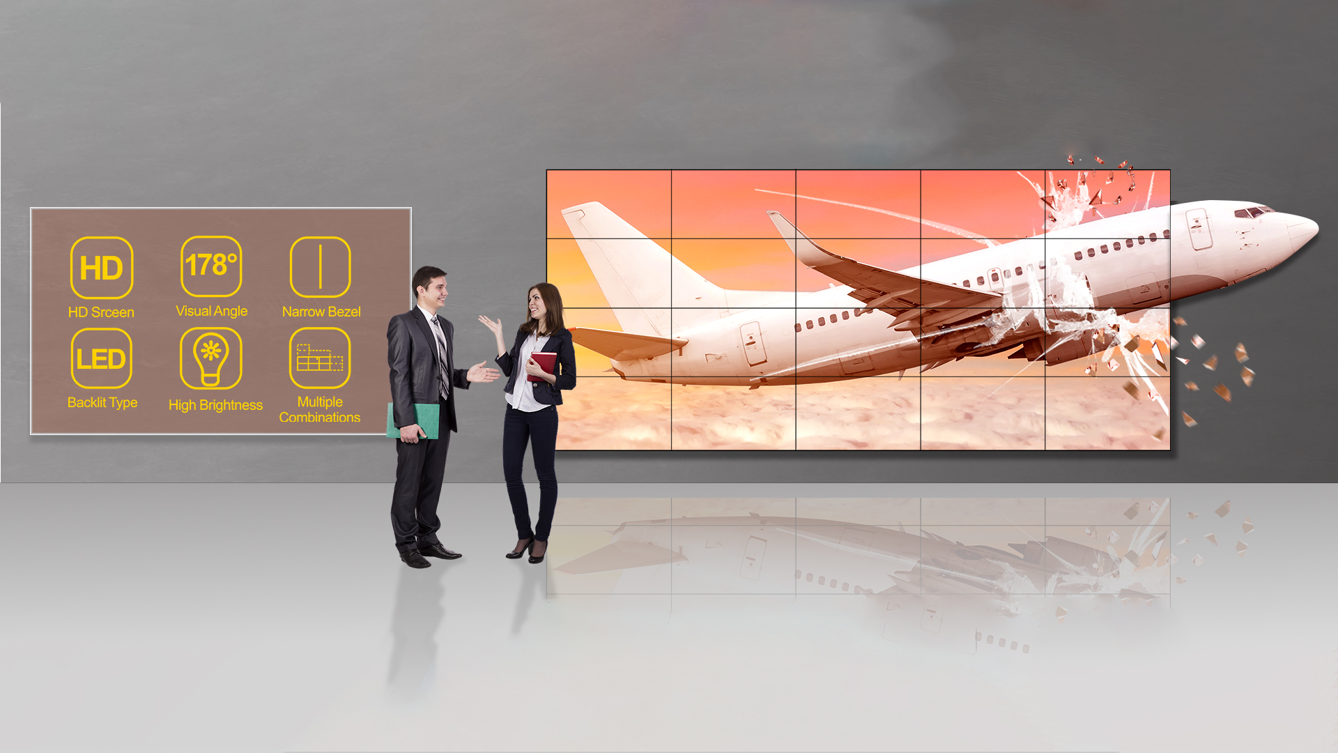 Large Video Wall Digital Display - Trend World