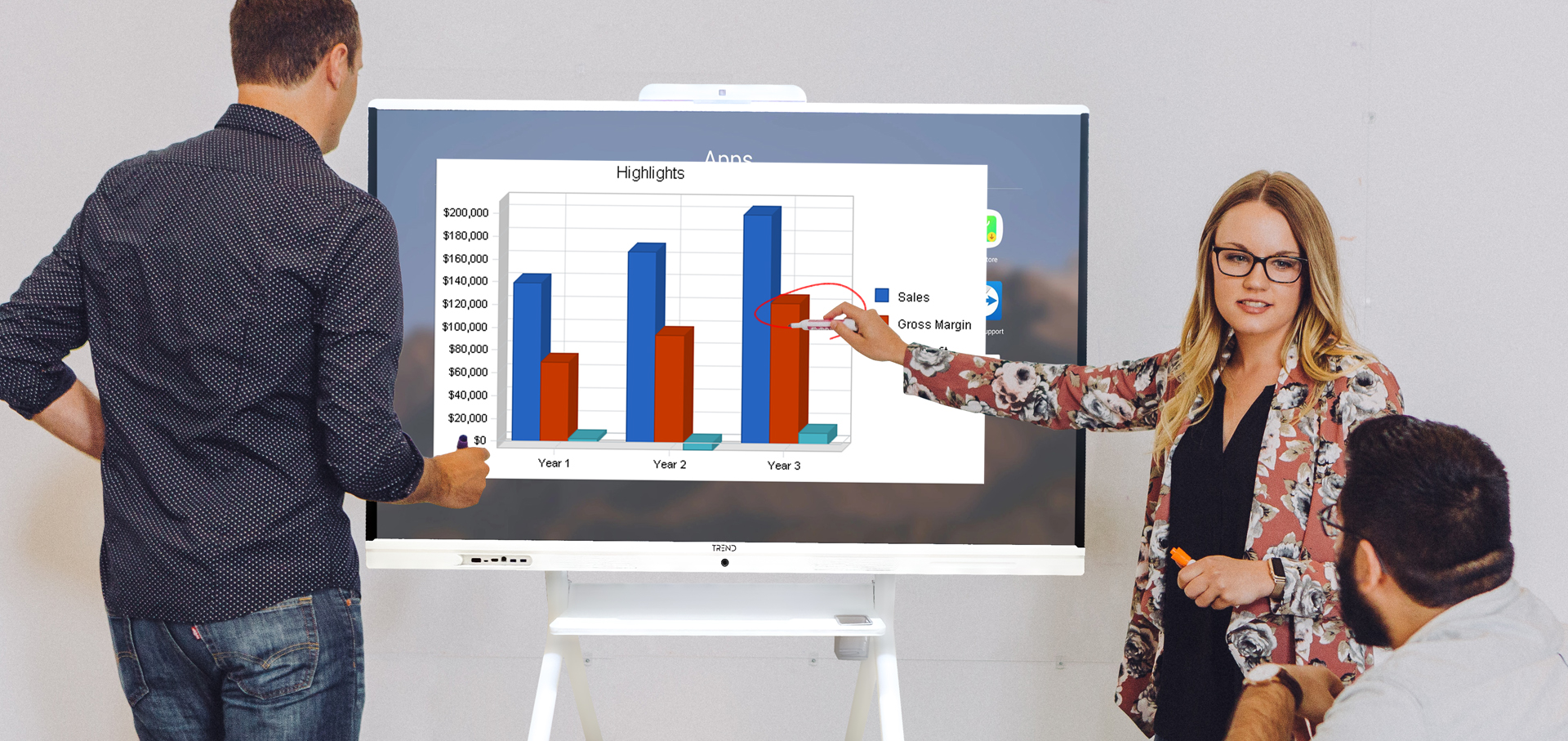 D Series Interactive Flat Panel - Smart Meeting Room