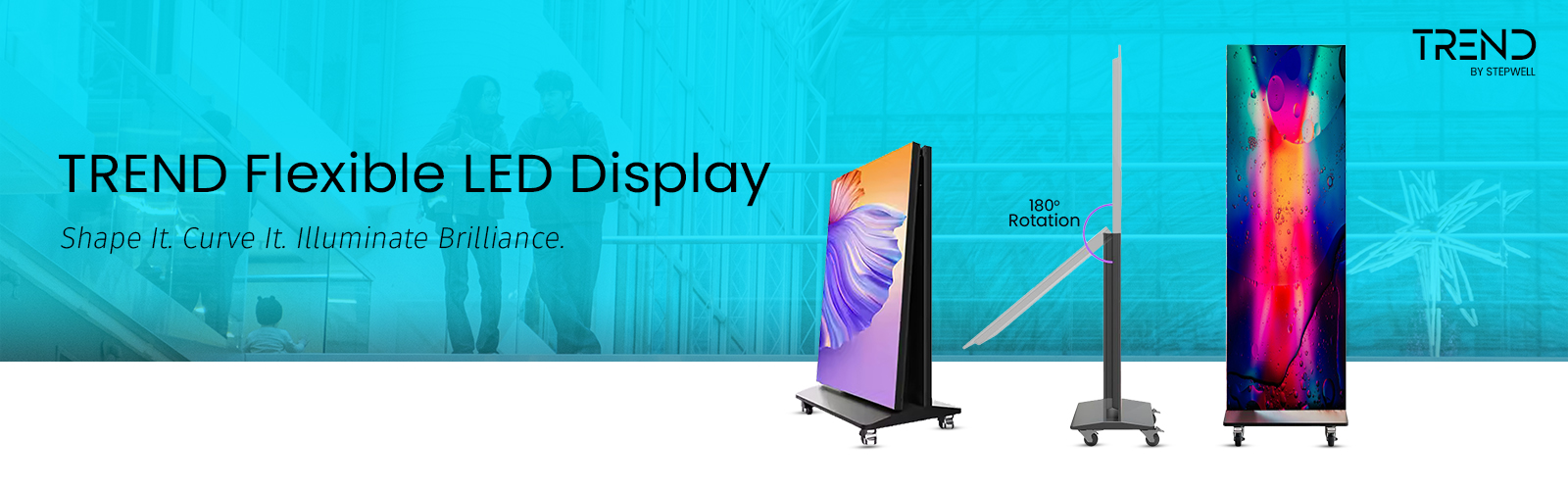 Flexible LED display - Trend World